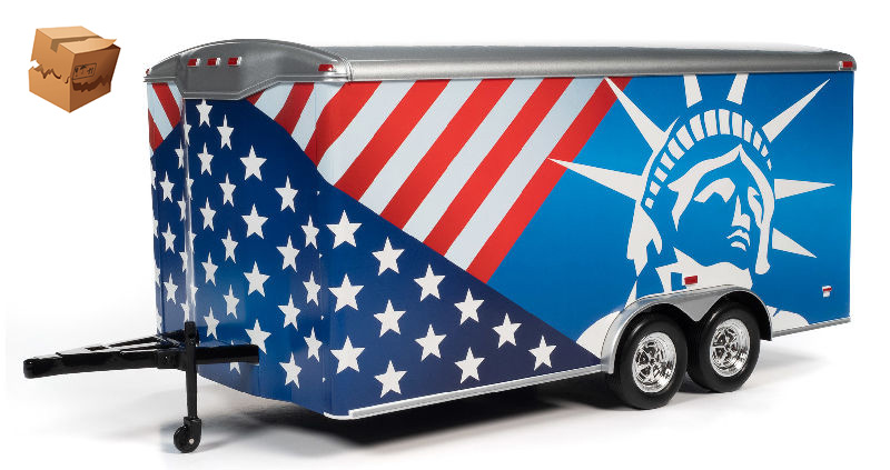 American Muscle Enclosed Trailer