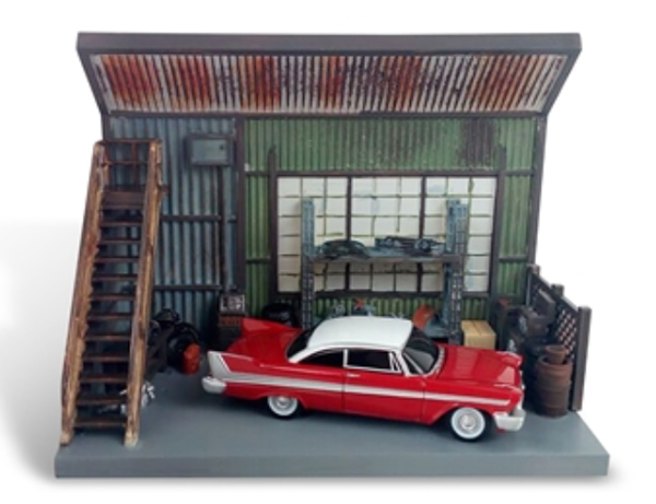 Auto World Darnells Garage Diorama