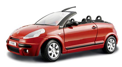 Bburago Diecast Citroen C3 Pluriel Convertible