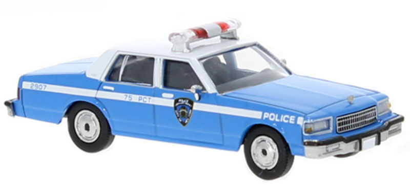 Brekina NYPD 1987 Chevrolet Caprice Police Cruiser New