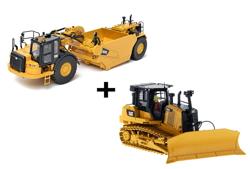 CCM Caterpillar 637K Coal Bowl Tractor Scraper Precision