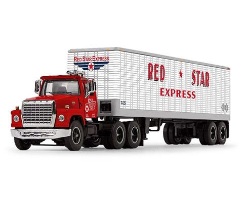 DCP 1:64 Die-Cast Promotions DCP Red Star Express Ford LT - 60-1275