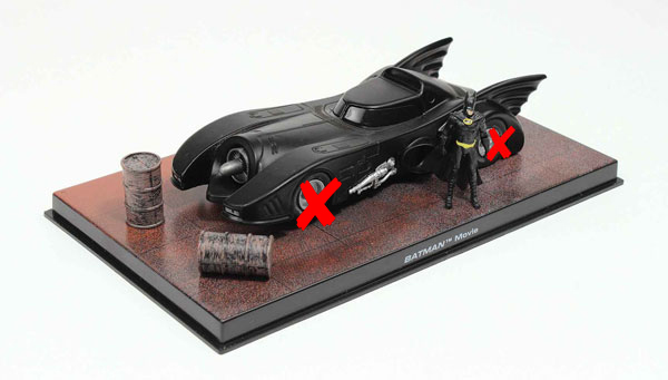 Eaglemoss Batmobile from Batman