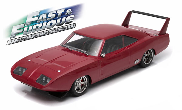 Greenlight Diecast 1969 Dodge Charger Daytona Custom Fast and