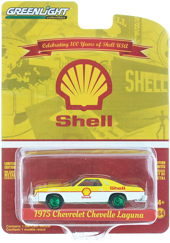 Greenlight Diecast Shell Oil 100th Anniversary 1975 Chevrolet Chevelle