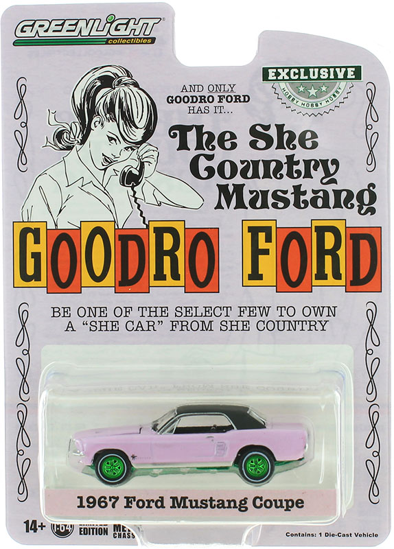 Greenlight Diecast Bill Goodro Ford Denver Colorado 1967 Ford