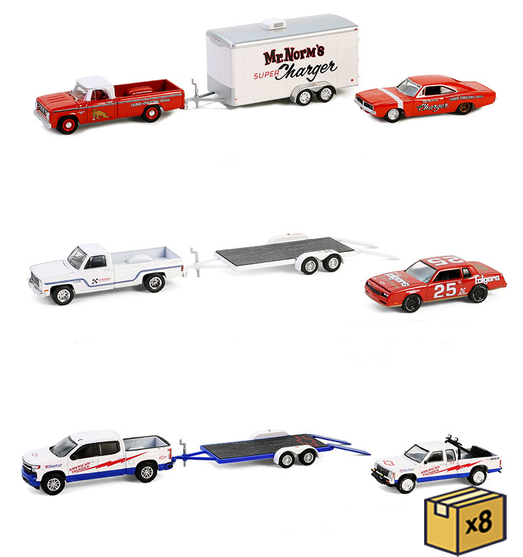 Greenlight Diecast Racing Hitch and Tow Series