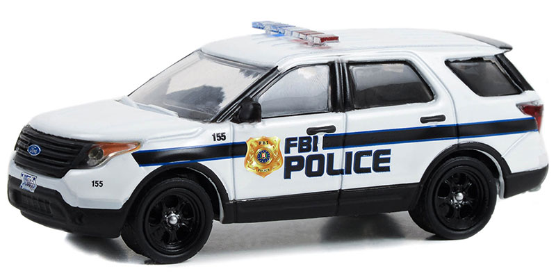 Greenlight Diecast FBI Police 2014 Ford Police Interceptor Utility