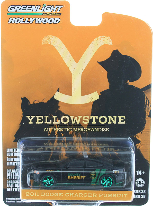 Greenlight Diecast County Sheriff Deputy 18 2011 Dodge Charger