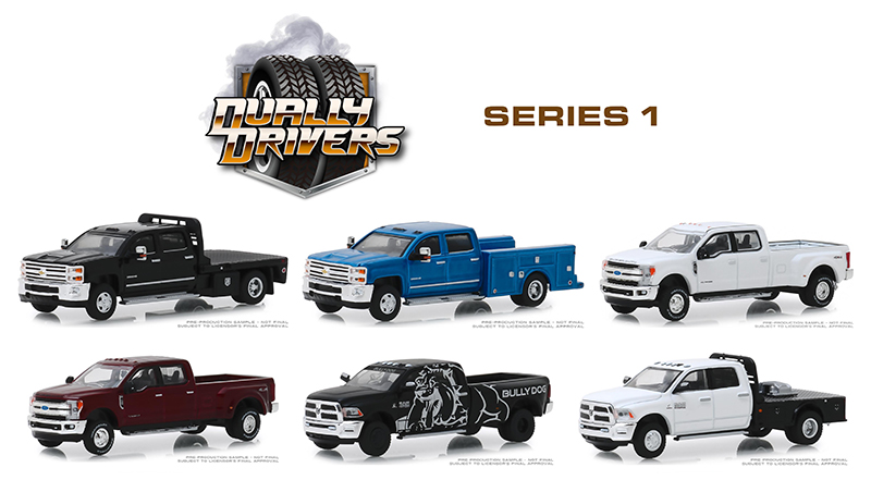 Greenlight Diecast Dually Drivers Series 1 Master Case 48