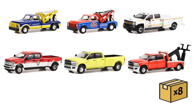 Greenlight Diecast Dually Drivers Series 11 48 Piece Assortment