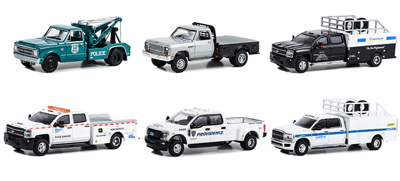 Greenlight Diecast Dually Drivers Series 12 6 Piece Set