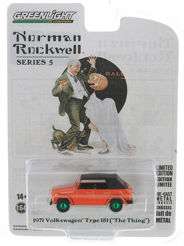 Greenlight Diecast Trick or Treat 1971 Volkswagen Thing Type