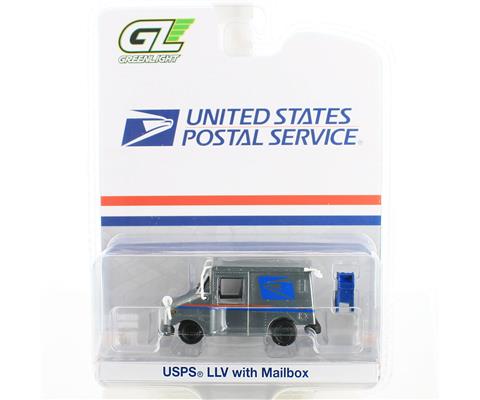Greenlight 1:64 USPS - Long-Life Postal Delivery Vehicle LLV in Raw ...