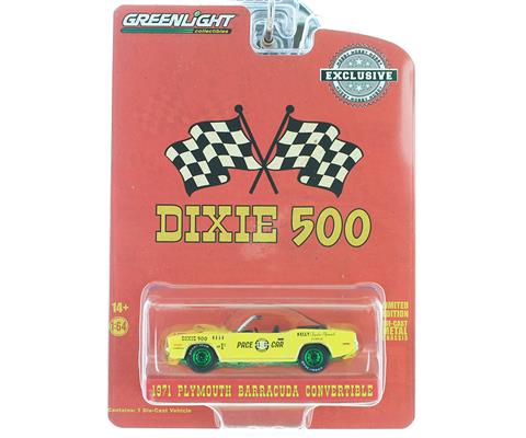Greenlight Diecast Dixie 500 Pace Car Kelly