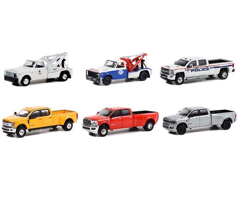 Greenlight Diecast Dually Drivers Series 9 6 Piece Set