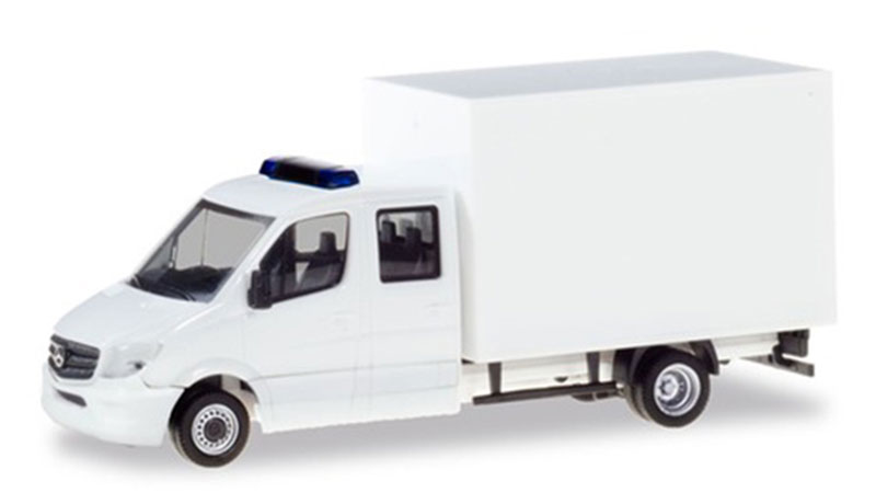 Herpa Model Mercedes Sprinter Cube Van Minikit