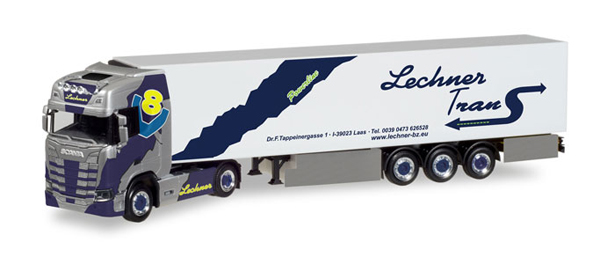 Herpa Model Lechner Trans Scania CS Tractor