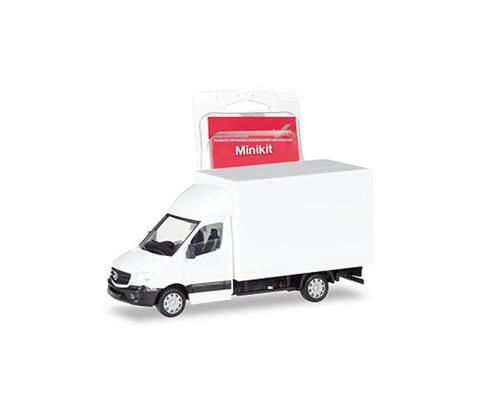 Herpa Model Mercedes Benz Sprinter Box Van Minikit high