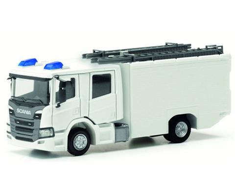 Herpa Model Fire Service Scania Crew Cab Fire Truck