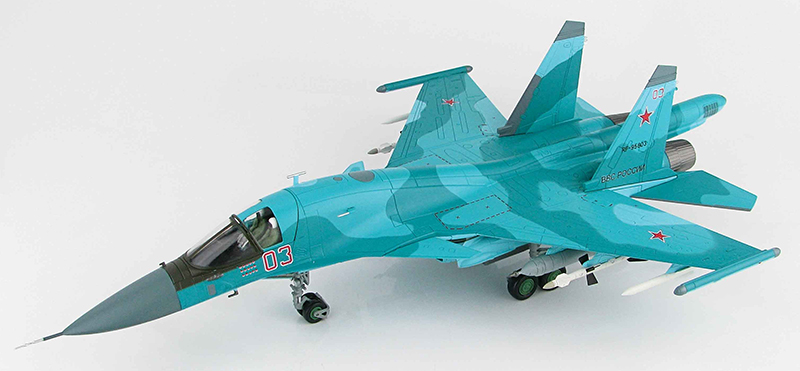 Hobby Master Su 34 Fullback Fighter Bomber Red 03