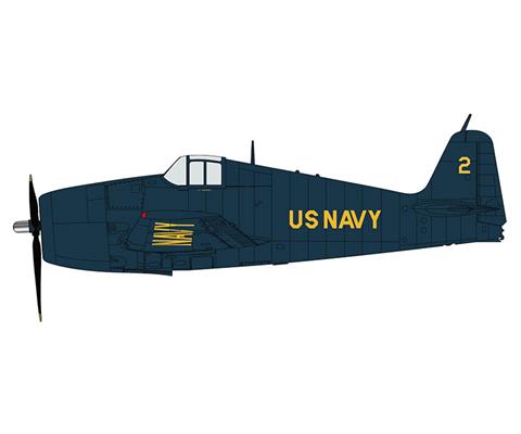 Hobby Master F6F 5 Hellcat No2 airplane Blue Angels