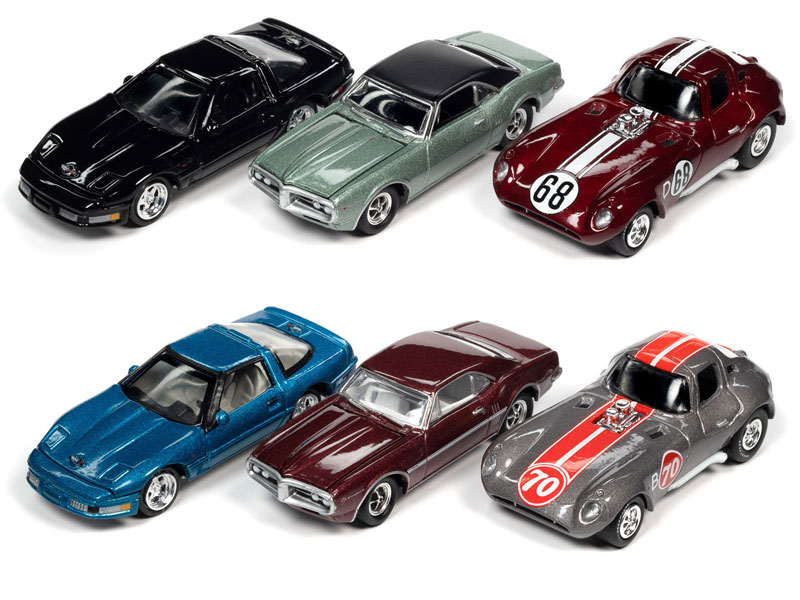 Johnny Lightning Collectors Tin 2020 Release 2 6 Piece