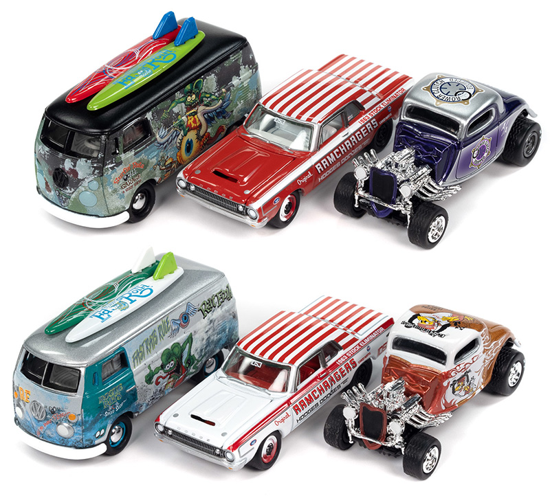 Johnny Lightning Collectors Tin 2023 Release 3