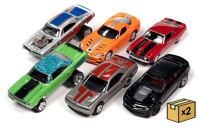 Johnny Lightning Twin Pack 2023 Release 1B 6 Pieces