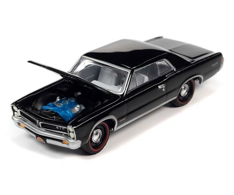 Johnny Lightning 1:64 1965 Pontiac GTO in Gloss Black - JLSP290-A