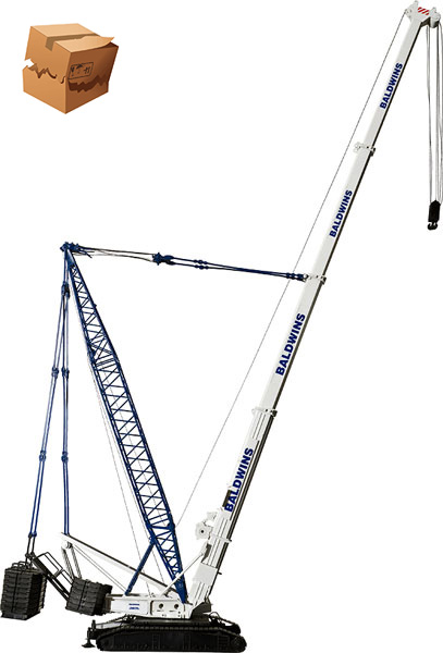 Kibri Liebherr LTR 1800 Crane