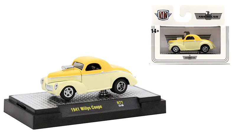 M2 Machines 1941 Willys Coupe Auto Thentics
