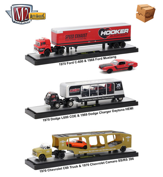 M2 Machines Auto Haulers Release 29 3 Piece Set