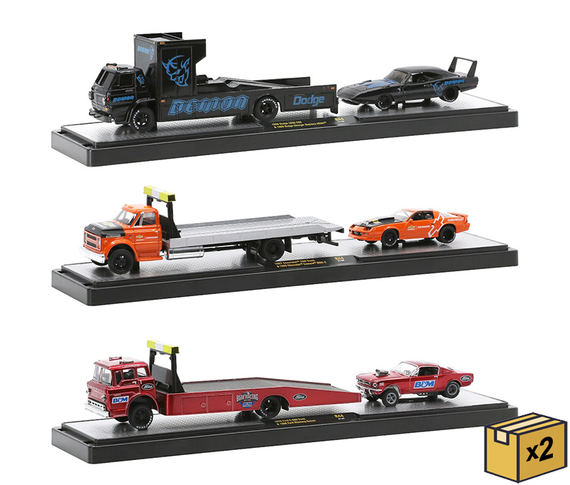 M2 Machines Auto Haulers Release 44 6 Piece Case