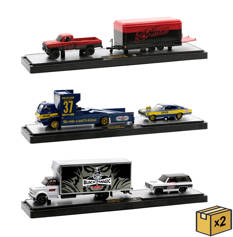 M2 Machines Auto Haulers Release 60 6 Piece Case