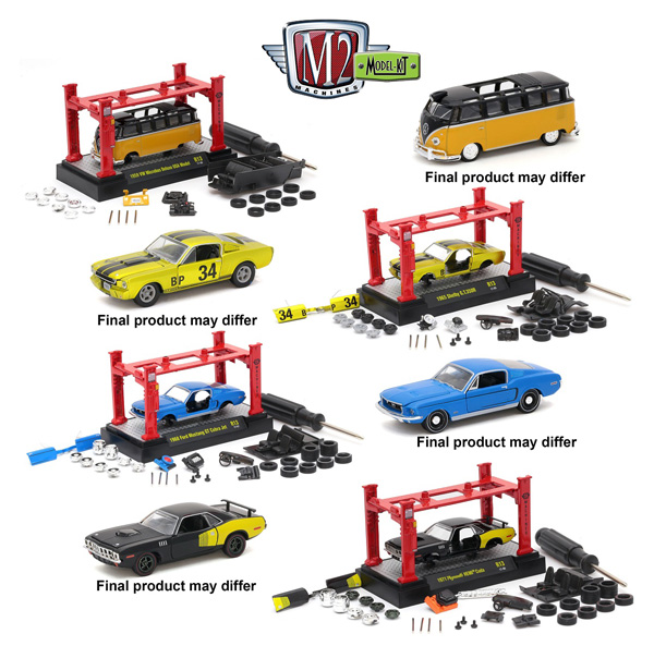 M2machines M2 Model Kit Release 13 4 Piece