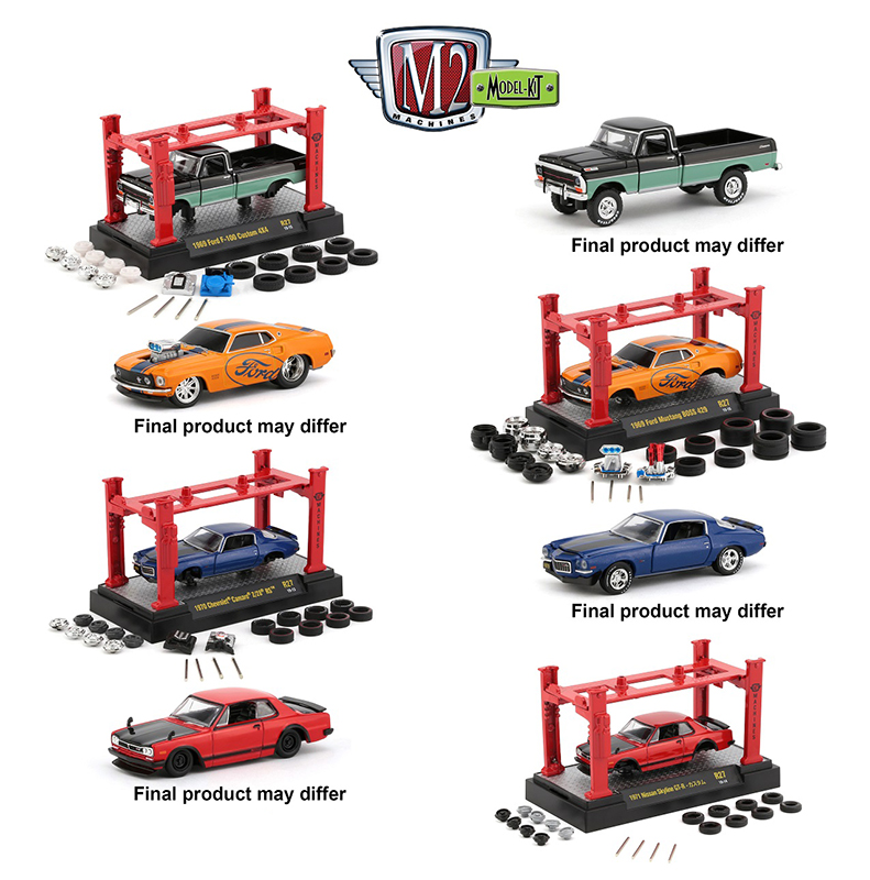 M2 Machines M2 Model Kit Release 27 4 Piece