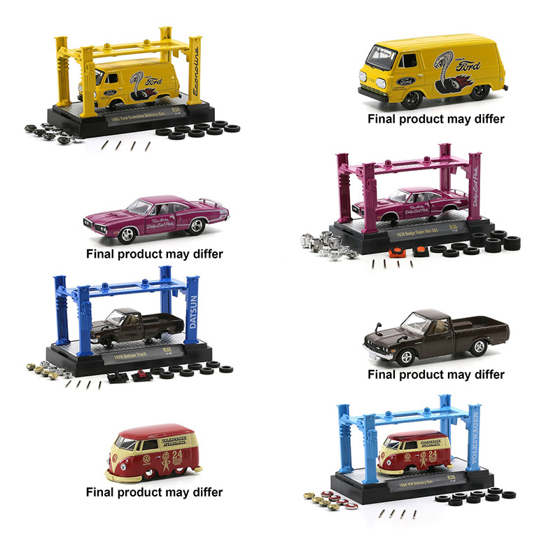M2 Machines M2 Model Kit Release 38 4 Piece