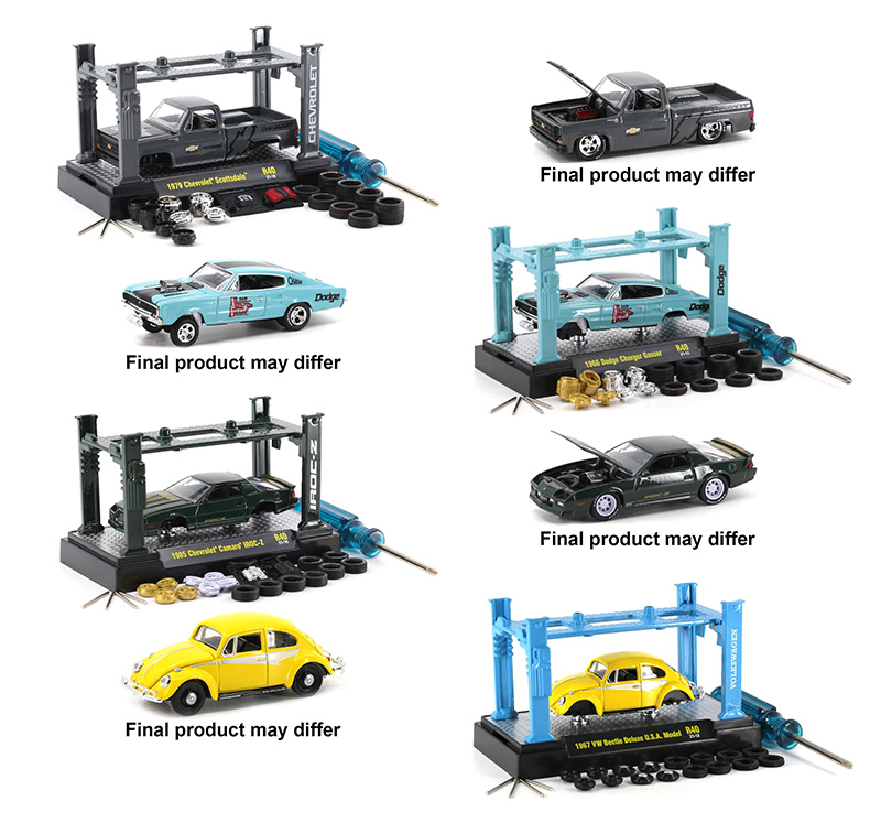 M2 Machines M2 Model Kit Release 40 4 Piece
