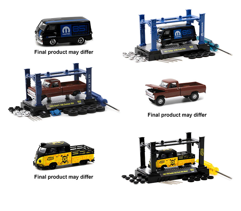 M2 Machines M2 Model Kit Release 52 3 Piece