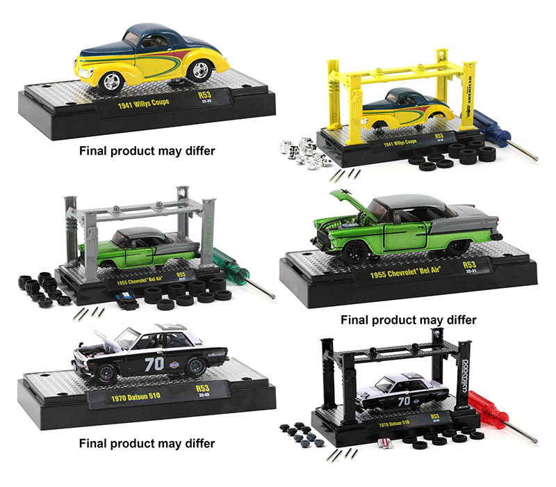M2 Machines M2 Model Kit Release 53 3 Piece
