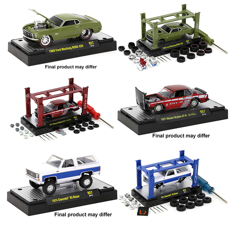 M2 Machines M2 Model Kit Release 57 3 Piece