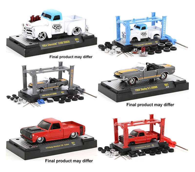 M2 Machines M2 Model Kit Release 61 3 Piece