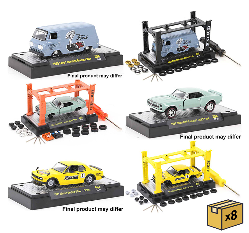 M2 Machines M2 Model Kit Release 64 24 Piece