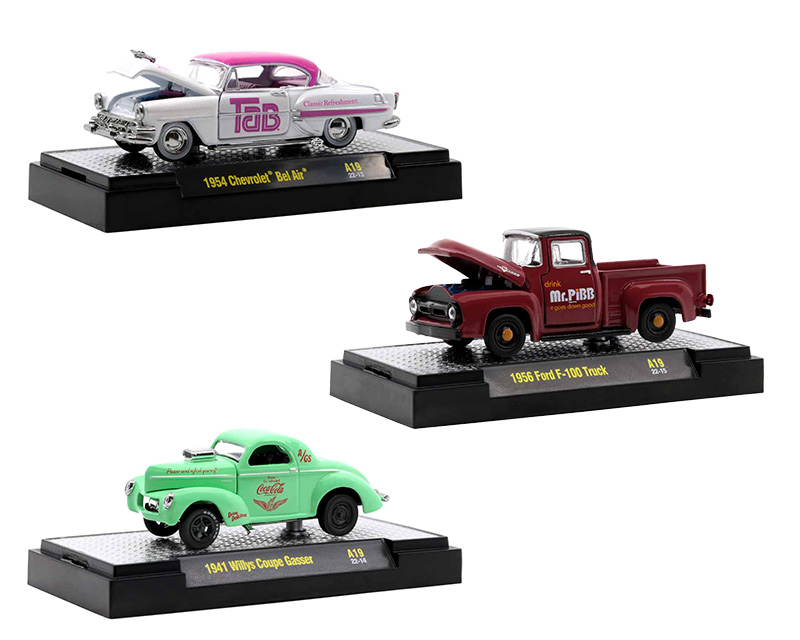 M2 Machines M2 Coca Cola Release A19 3 Piece