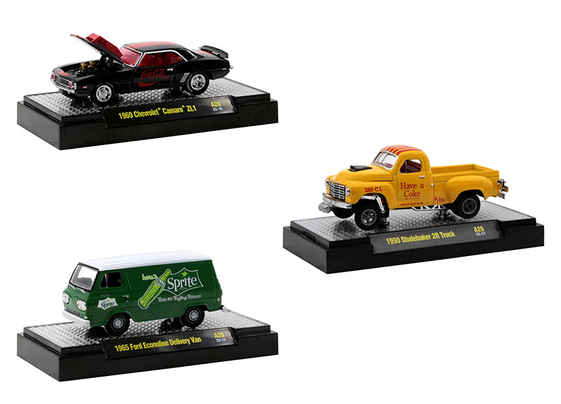 M2 Machines M2 Coca Cola Release A20 3 Piece