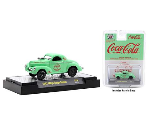 M2 Machines Coca Cola 1941 Willys Coupe Gasser M2