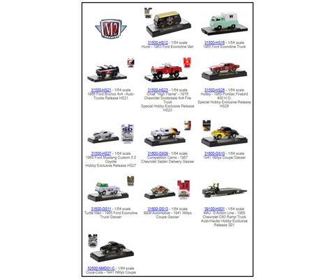 M2 Machines 1_64 Scale M2 Machines Package Retail