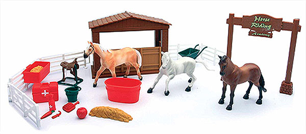 New-Ray Toys Country Life Farm Town Set