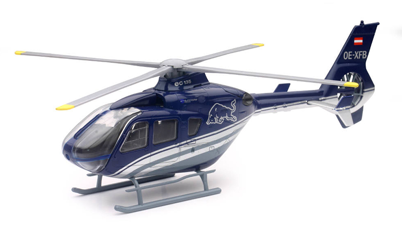 New-Ray Toys The Flying Bulls Airbus EC135 Helicopter Made